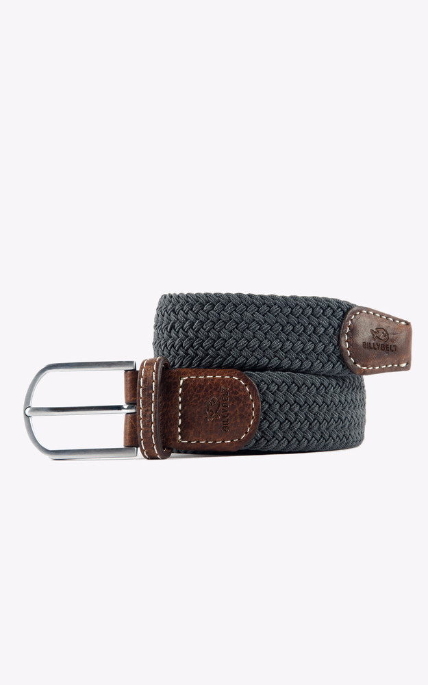 Ceinture Gris Flanelle Billy Belt La Canadienne Accessoires Textile