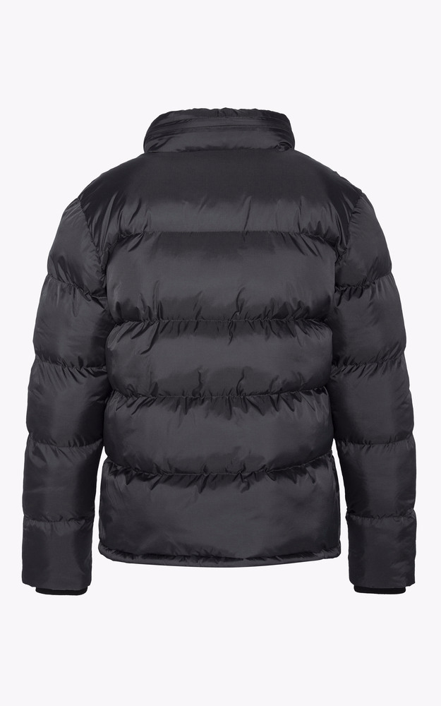 Doudoune courte IDAHO mixte anthracite Schott - La Canadienne ... Doudoune courte IDAHO mixte anthracite Schott - La Canadienne ...